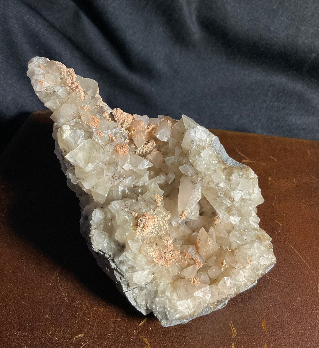 Calcite With Barite From the Nelly and Gibson Quarry in Washington Co ...