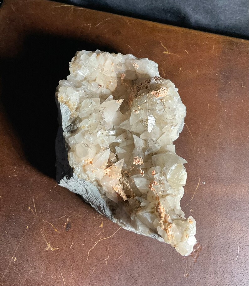 Calcite With Barite From the Nelly and Gibson Quarry in Washington Co ...