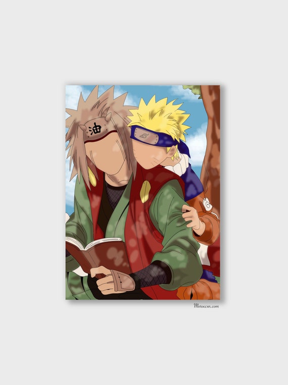 Anime Poster Without Facial Features | Etsy