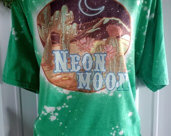 Neon Moon T Shirt - Etsy