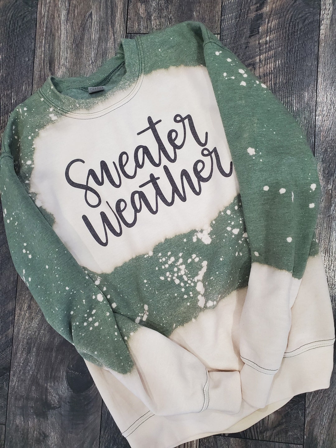 Sweater Weather Sweatshirt / Sweater Weather / Bleached Sweatshirt ...