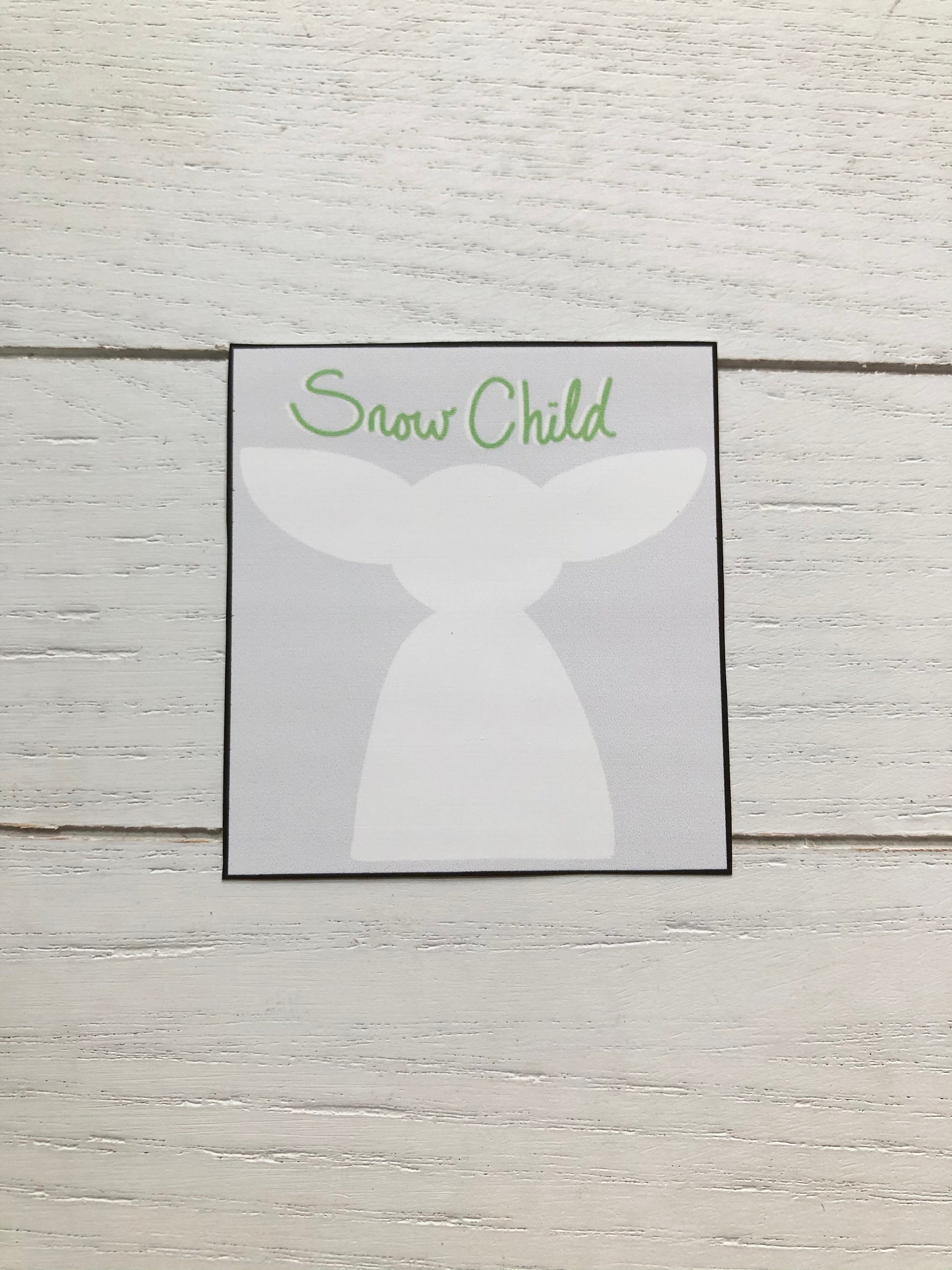 The Snow Child Sticker - Etsy