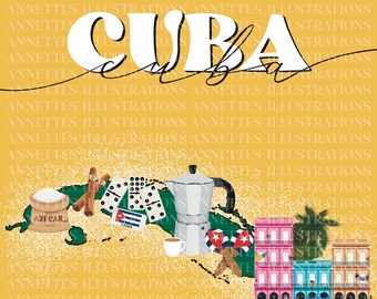 Cuba Coll. 1 digital Download | Etsy