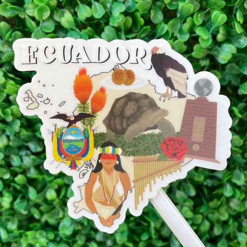 Ecuador Sticker Pack Ecuador Stickers - Etsy