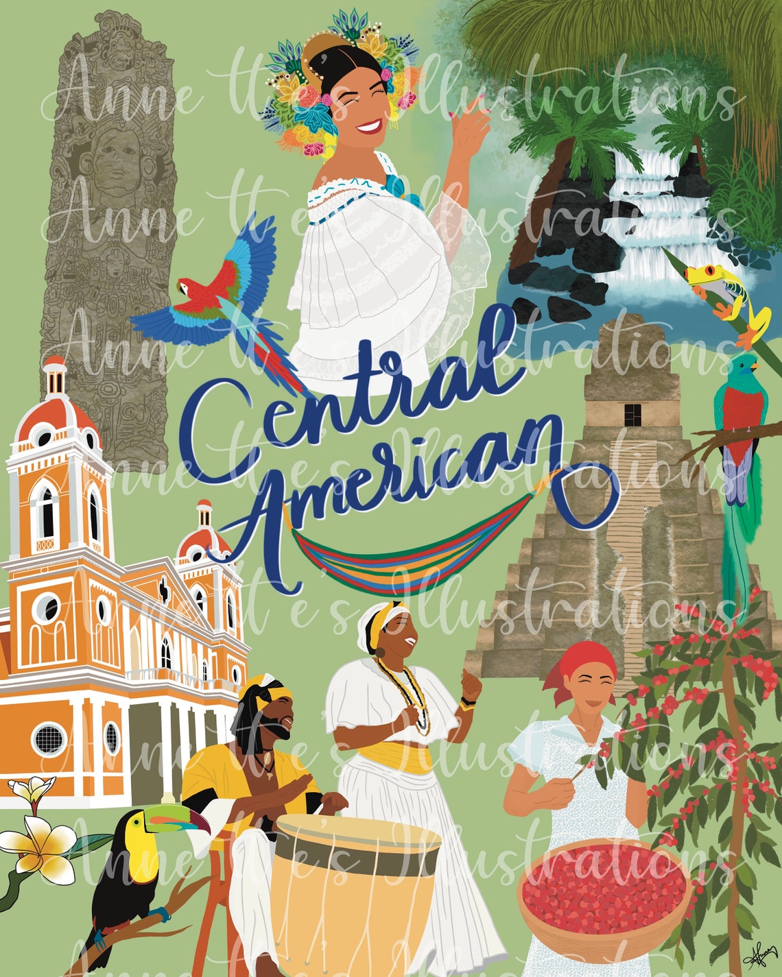 Central American Art: Collection 1 DIGITAL DOWNLOAD - Etsy Sweden
