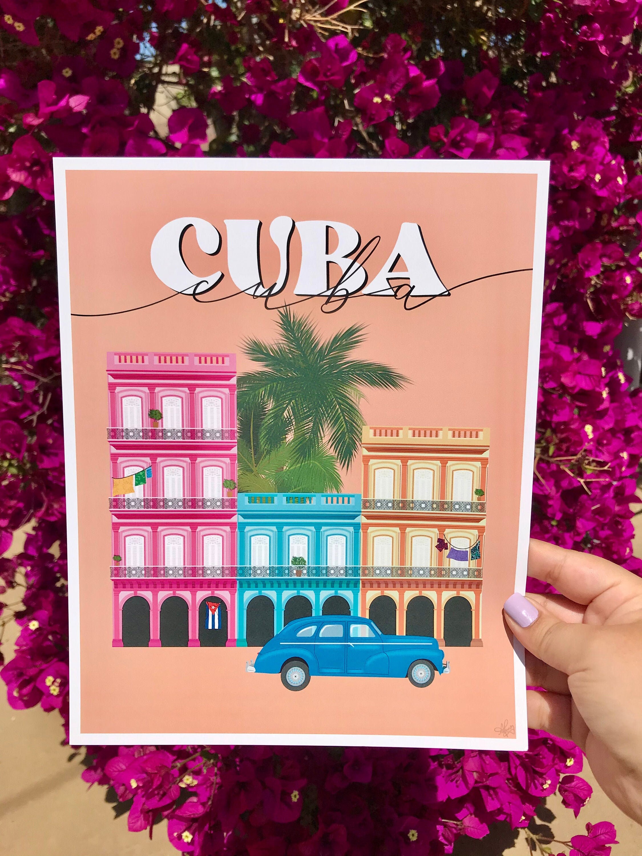 Cuba Print: Colección 1 - Etsy España