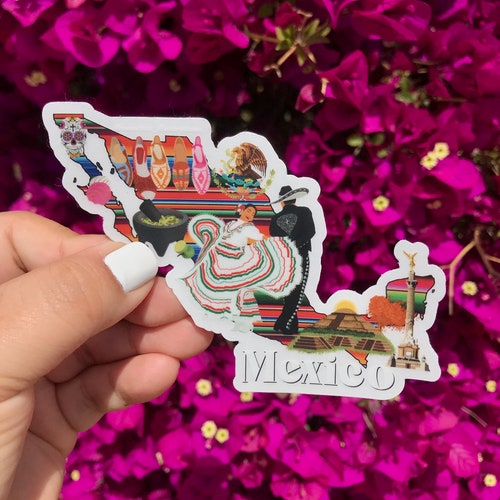 Mexico Sticker Mexico States Country Sticker Vinyl - Etsy