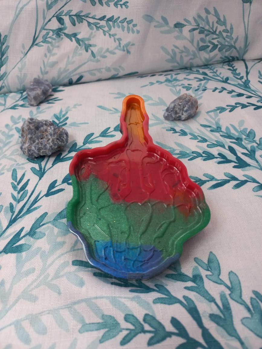 Middle Finger Tray - Etsy