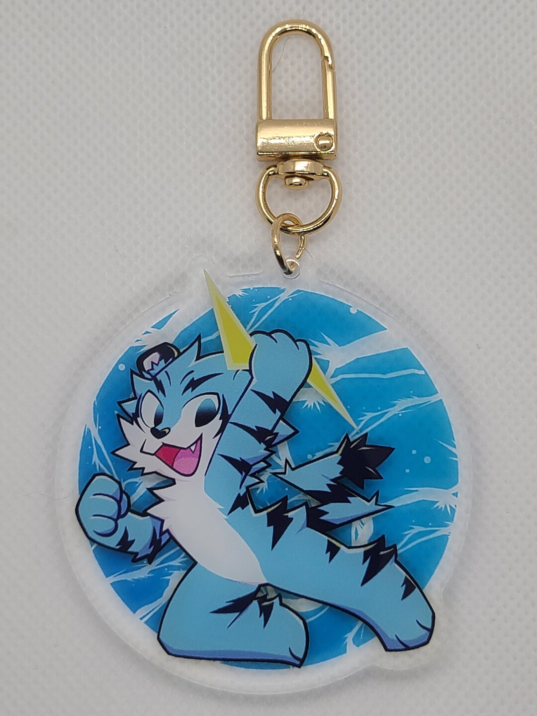 Zeus Clear Acrylic Charm - Etsy