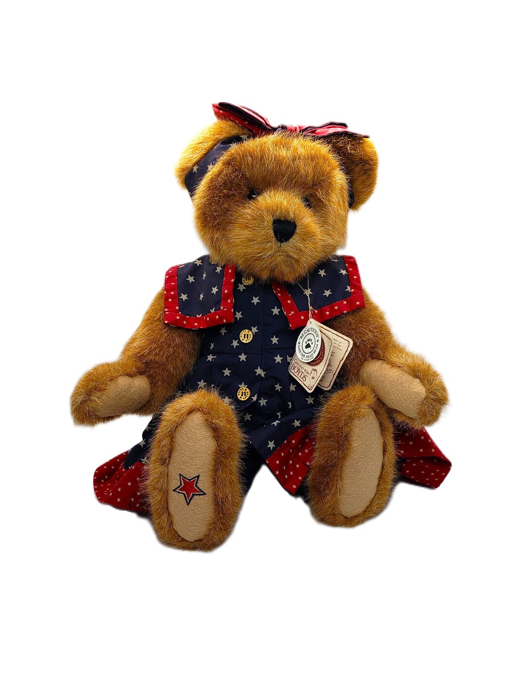 Boyds Bears. Laura B Bearyproud Plush Bear. the Boyds Collection - Etsy