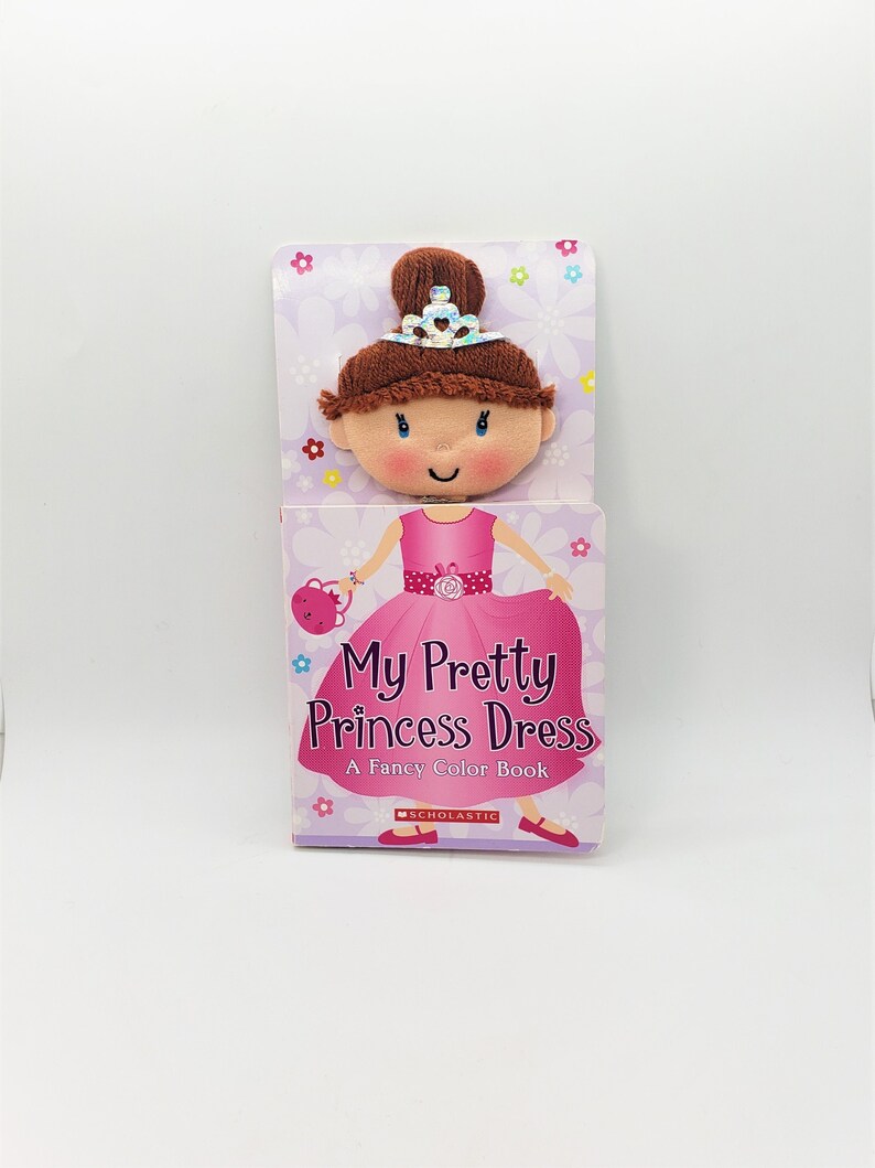 My Pretty Princess Dress A Fancy Color Book. Read and Play - Etsy