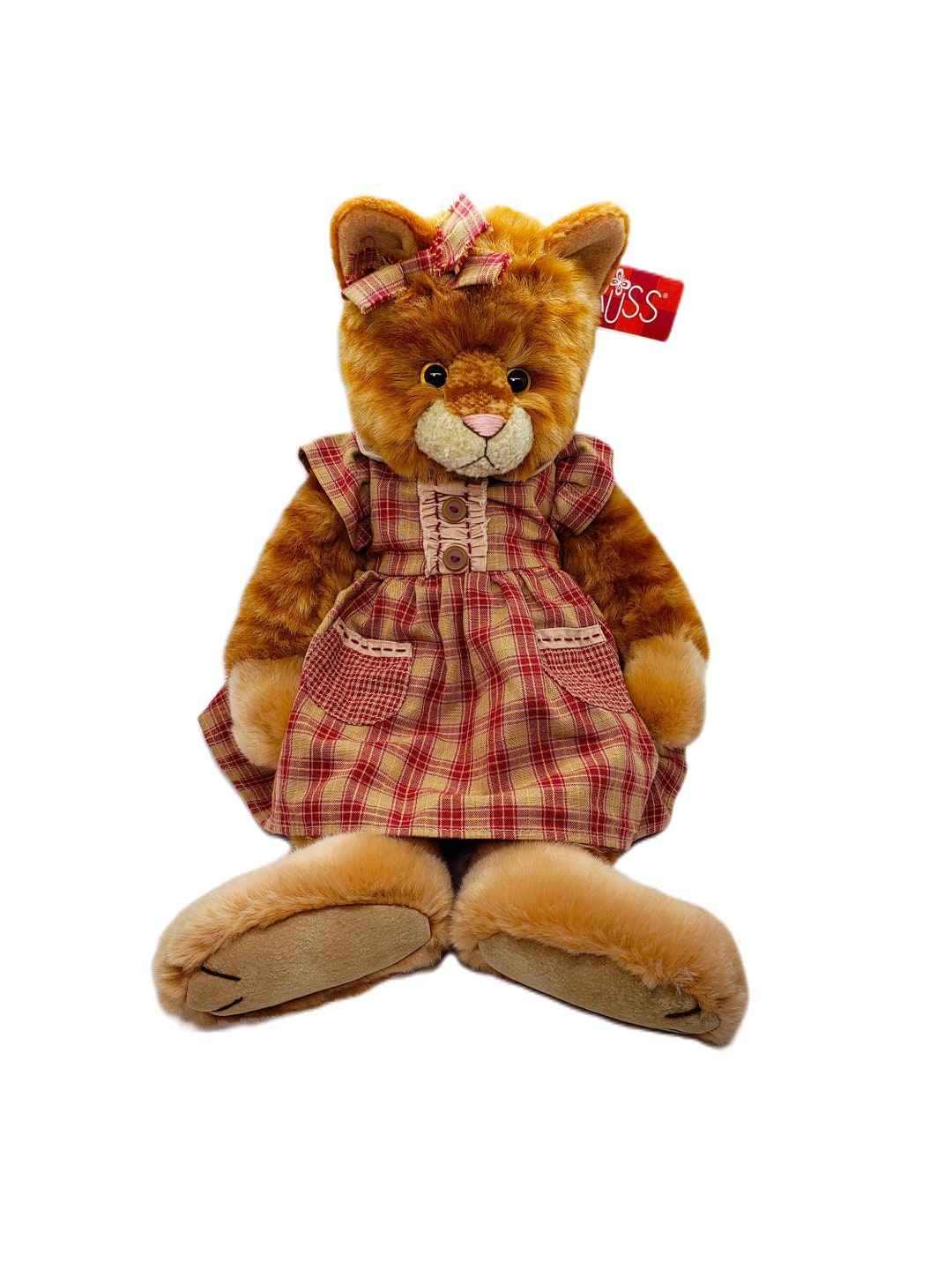 Russ Plush Toy. Kittra Plush Cat. the Heartcraft Collection - Etsy