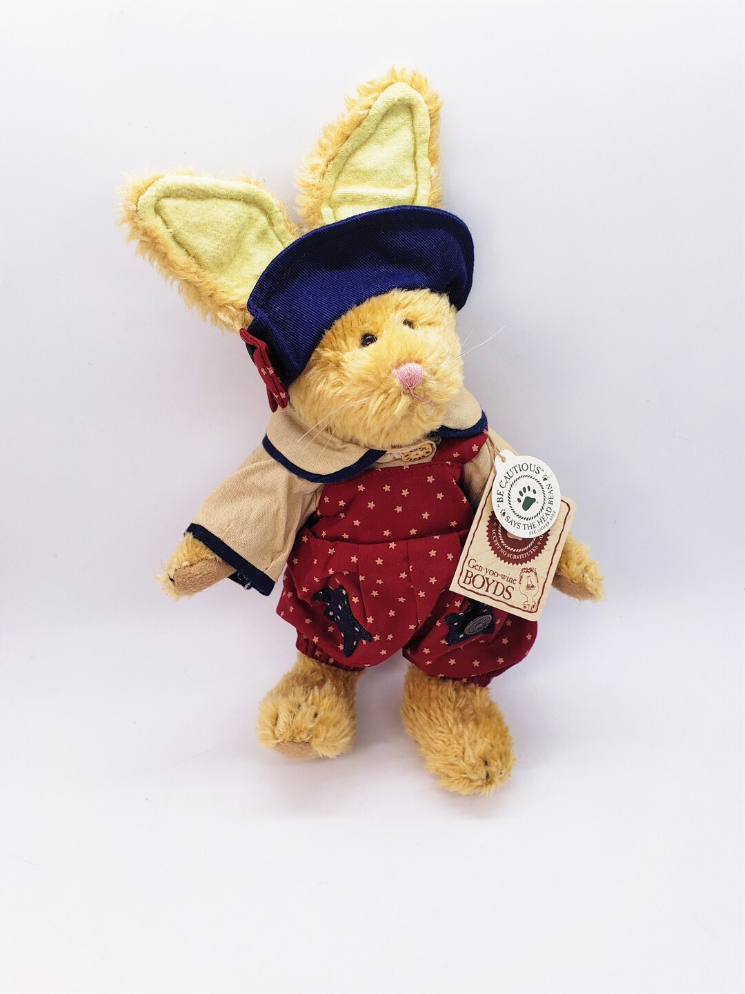 1988-2001 Boyds Emily Babbit. Plush Bunny Rabbit. the Boyds Collection ...