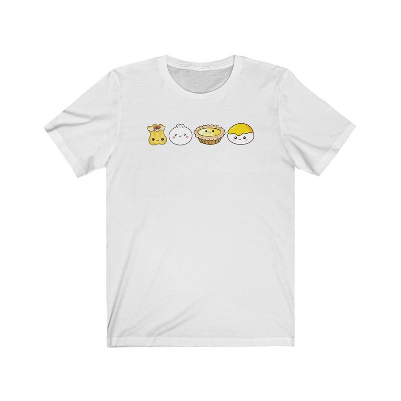 Cute Dim Sum T-shirt Unisex Asian Food T-shirt Kawaii Art - Etsy