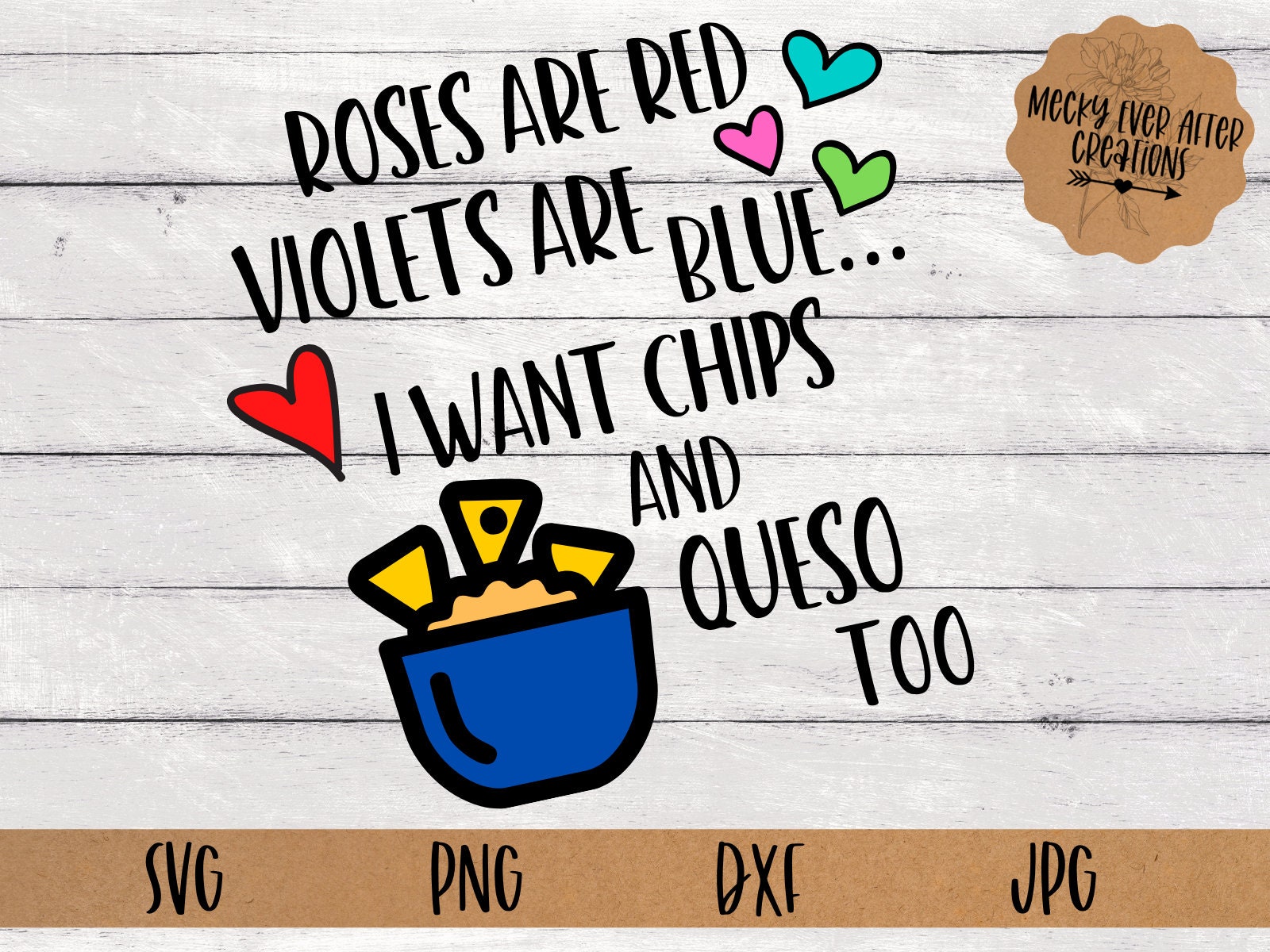Chips and Queso Digital Download, Cute Valentines Quote, Valentines Day ...