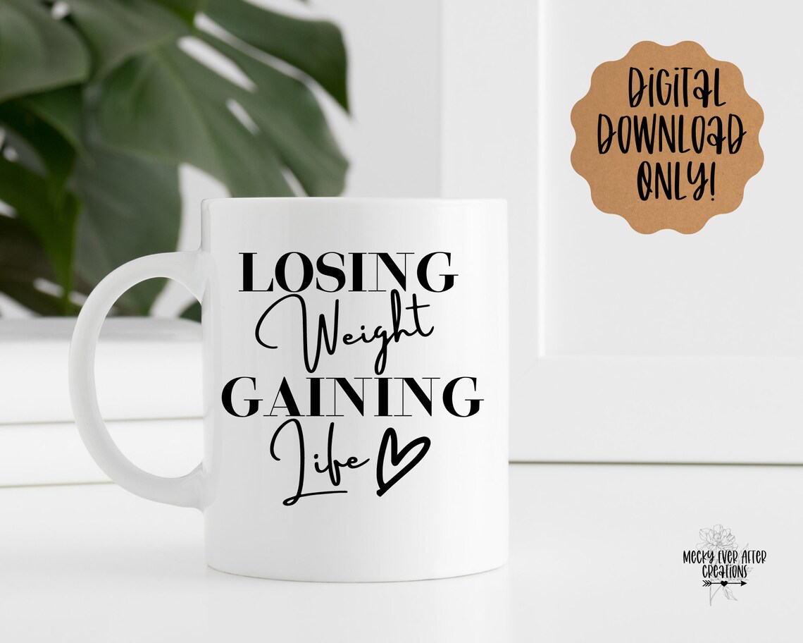 Bariatric Surgery Design, Losing Weight Gaining Life SVG, Gastric ...