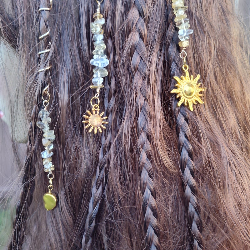 Hair Coil With Crystals - Etsy