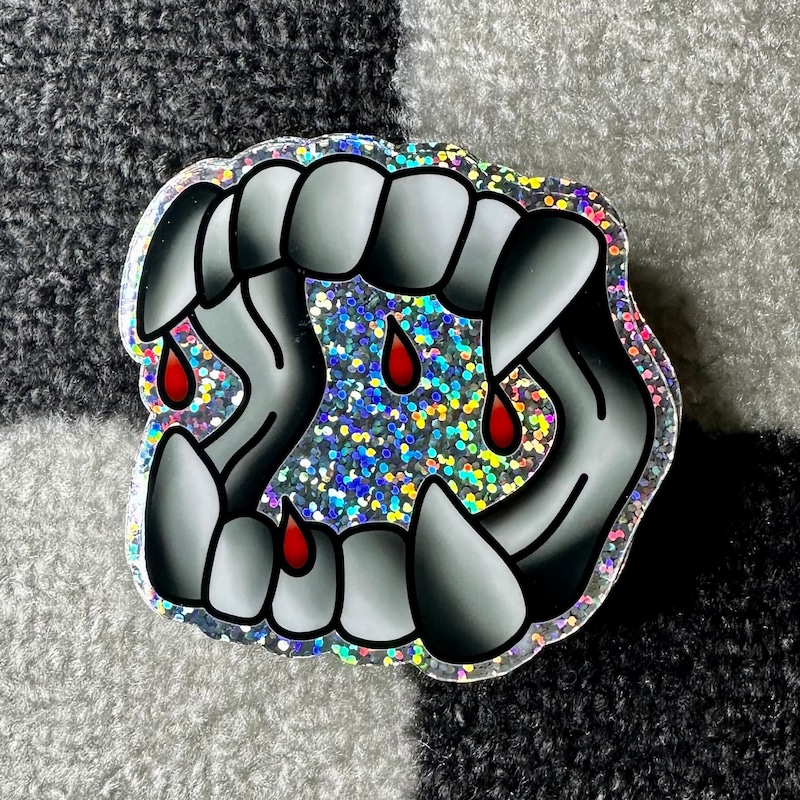 Glitter Vampire Teeth - Etsy
