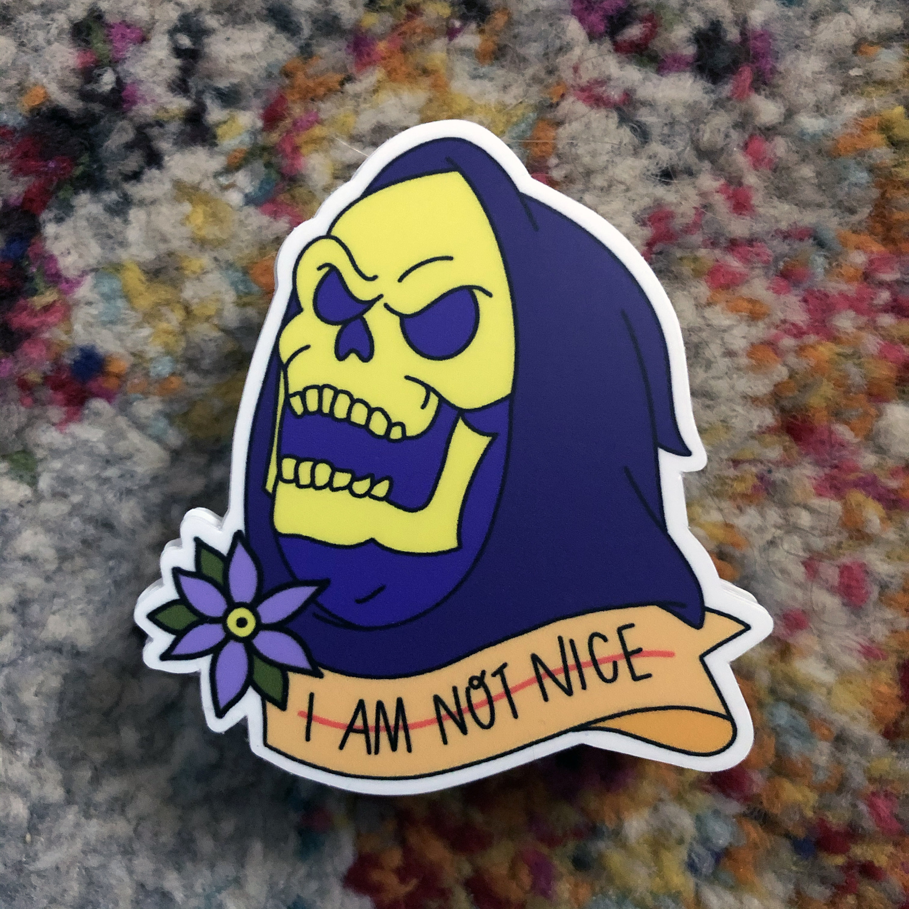 Stickers 100% Waterproof Skeletor Vinyl Sticker Paper etna.com.pe