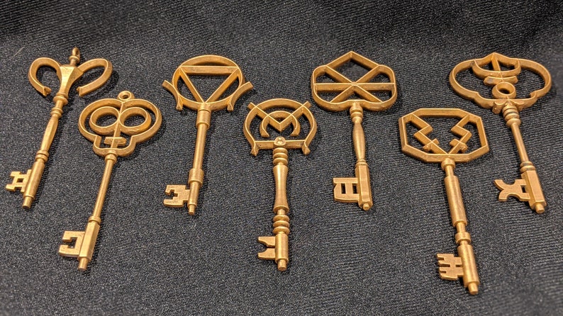The Magicians Seven Golden Keys - Etsy