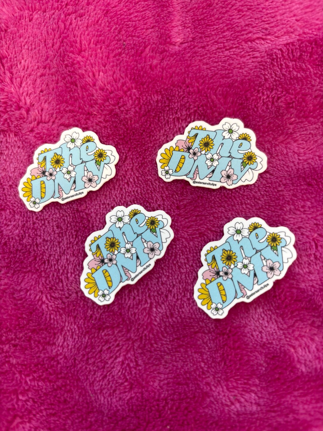 The DMV Stickers Set of 4 - Etsy