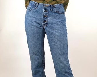 Button Fly Jeans - Etsy