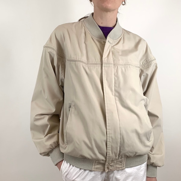 80s Bomber Jacket - Etsy