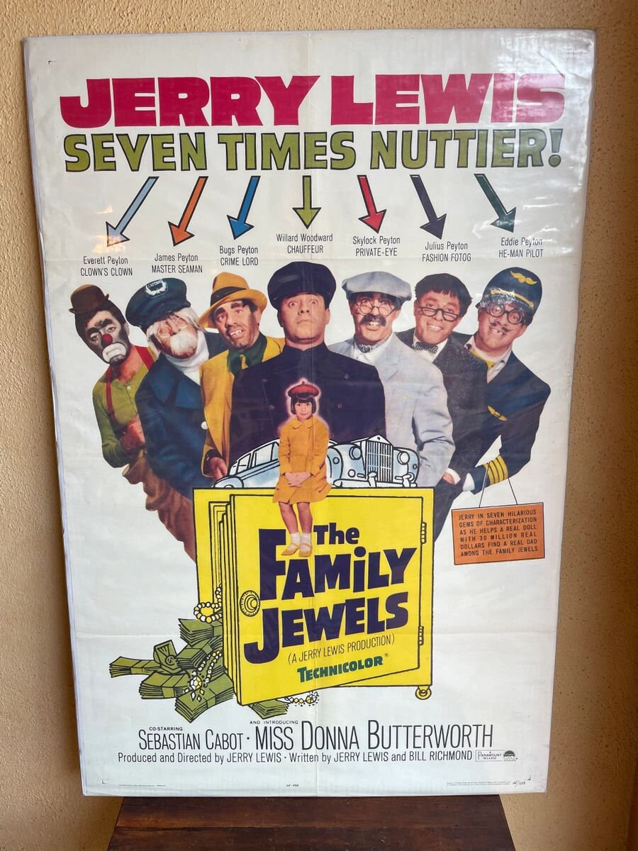 Music & Movie Posters Vintage ORIGINAL 41x27 “The Bellboy” w/ Jerry ...