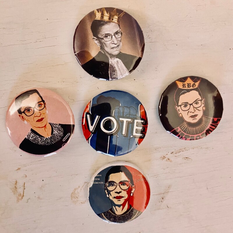 Rbg Pin - Etsy
