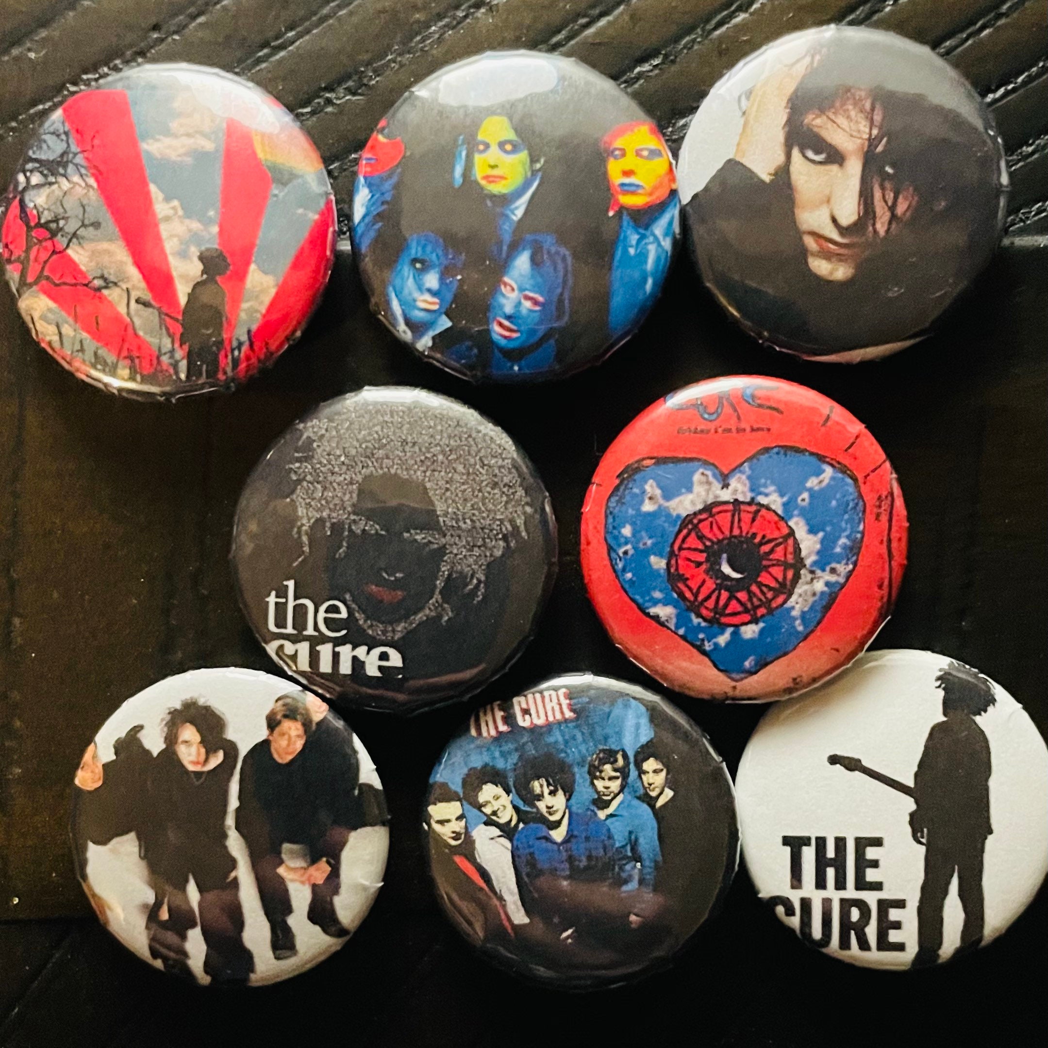 The Cure Pinbacks or Magnets 8 - Etsy