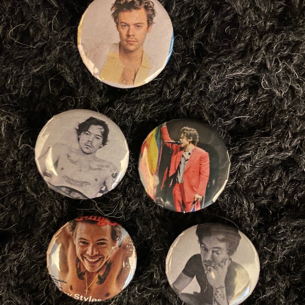 Harry Styles Pins - Etsy