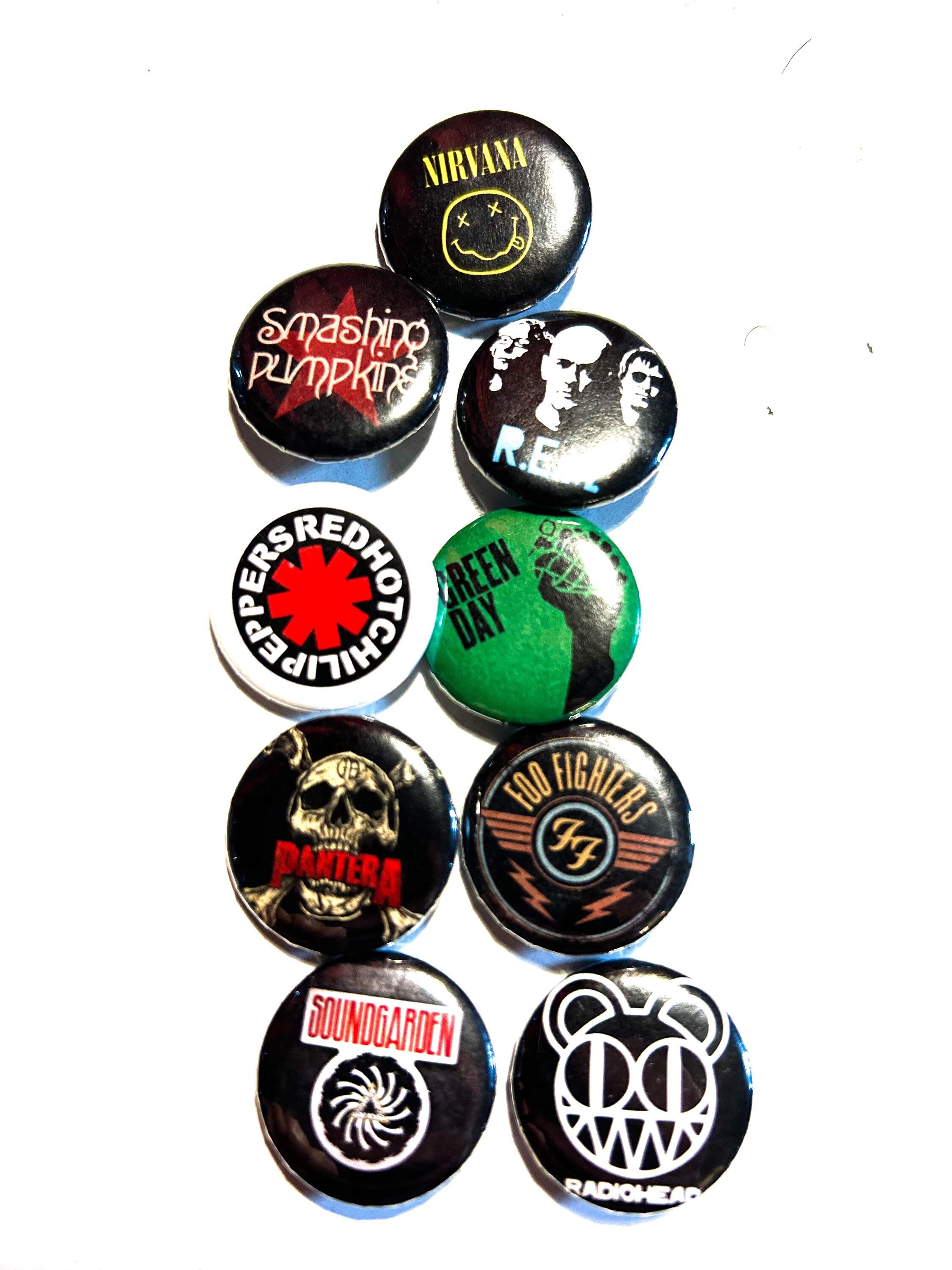 90s Rock Band Magnets or Pins - Etsy