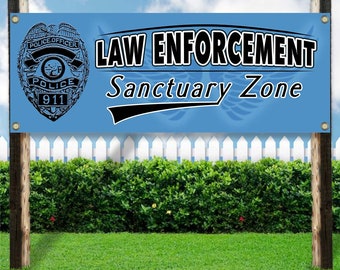 Law Enforcement Banner - Etsy