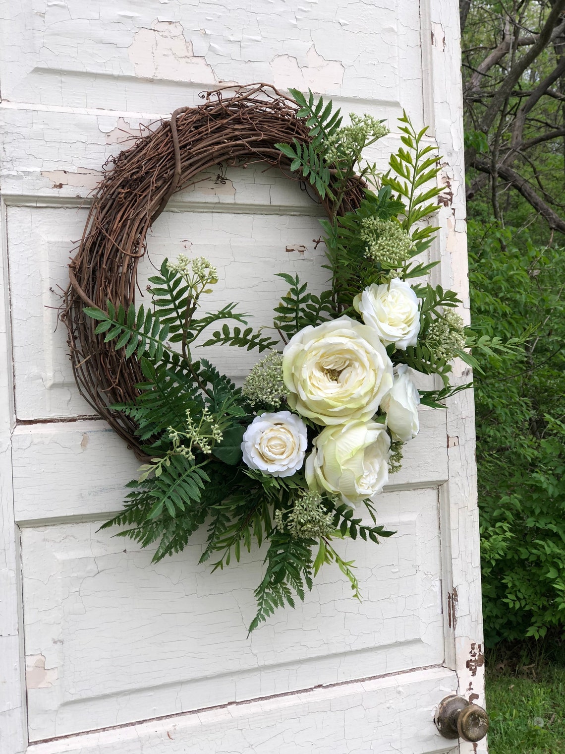 Elegant Wreath for Front DoorLuxury Front Door Summer Wreath | Etsy