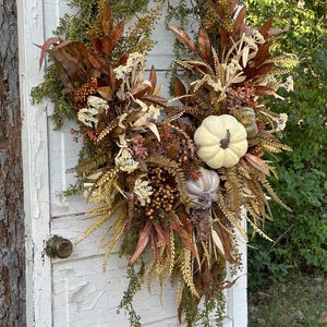 Extra Large Fall Wreath: Elegant Autumn Harvest Decor - Etsy