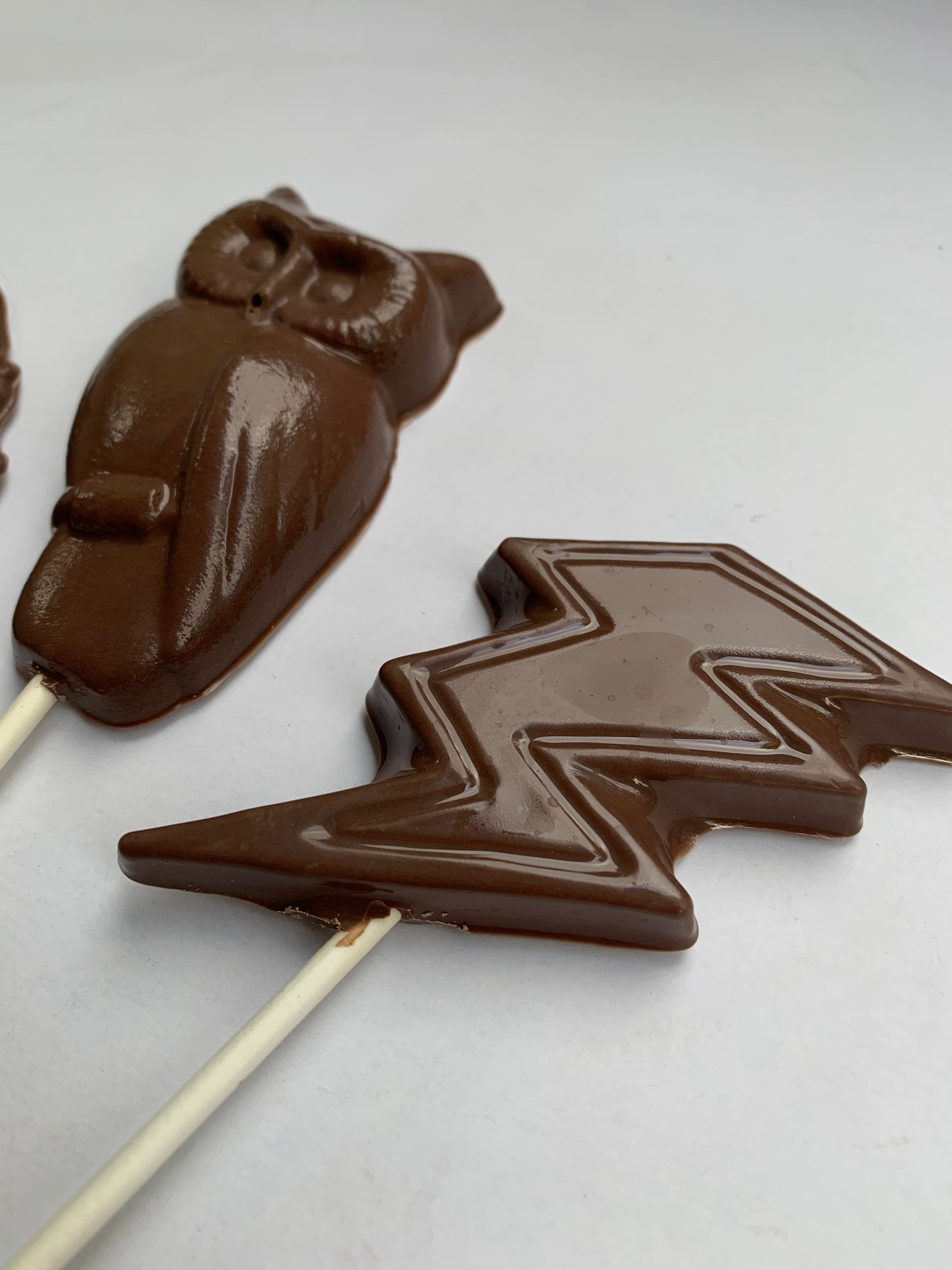 12 Chocolate Wizard Pops Chocolate Wizard Suckers Chocolate - Etsy