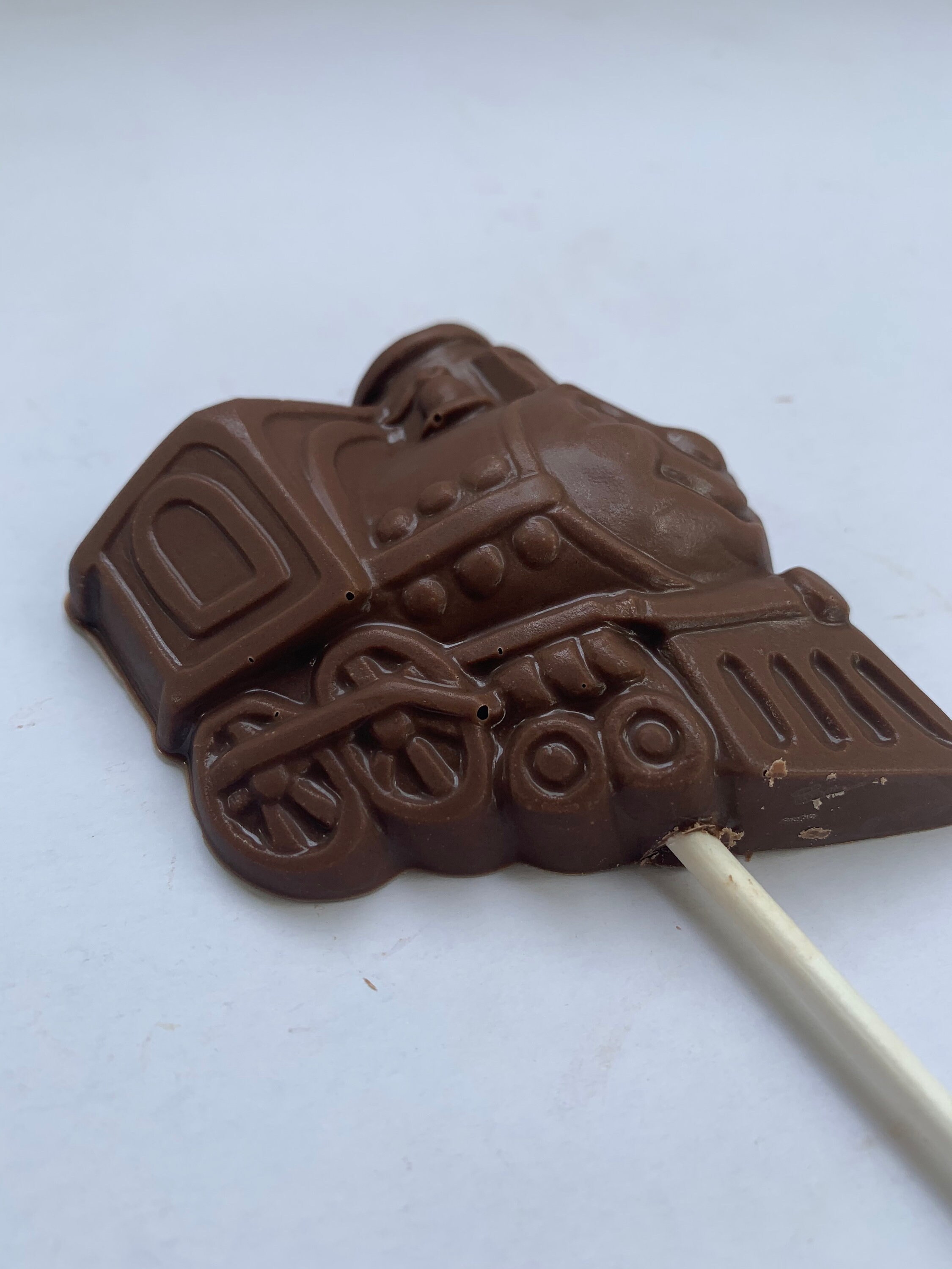 12 Train chocolate suckers chocolate train candy train pops | Etsy