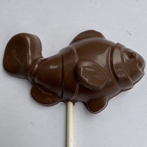 12 Clown Fish Chocolate Suckers Chocolate Fish Candy Fish Chocolate ...