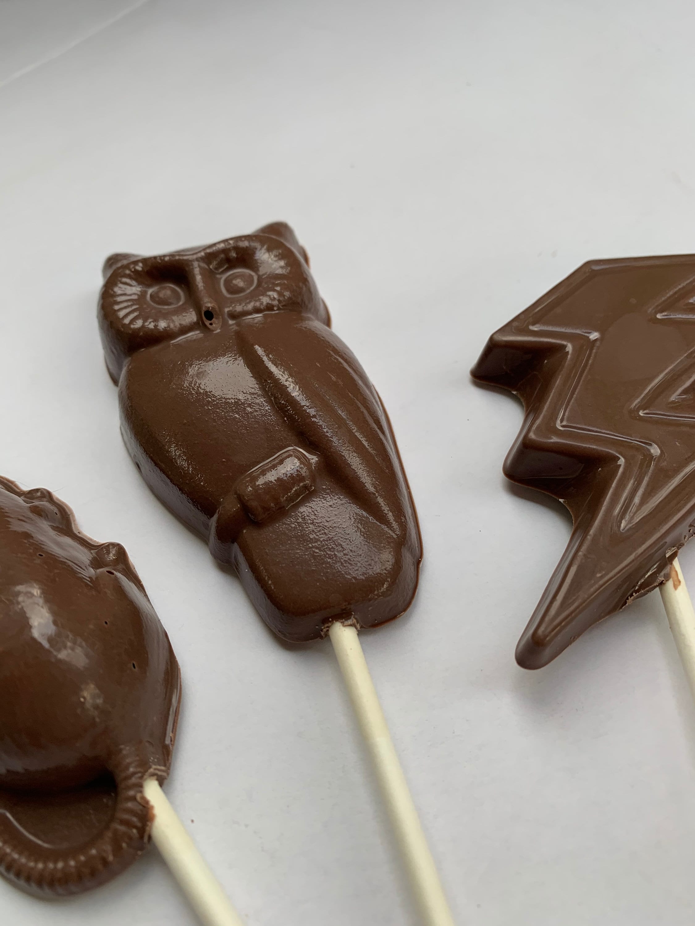 12 Chocolate Wizard pops chocolate Wizard suckers chocolate - Etsy España
