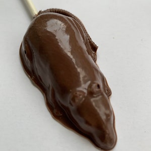 12 Chocolate Rat Pops Chocolate Rat Suckers Chocolate Rat Lollipop ...