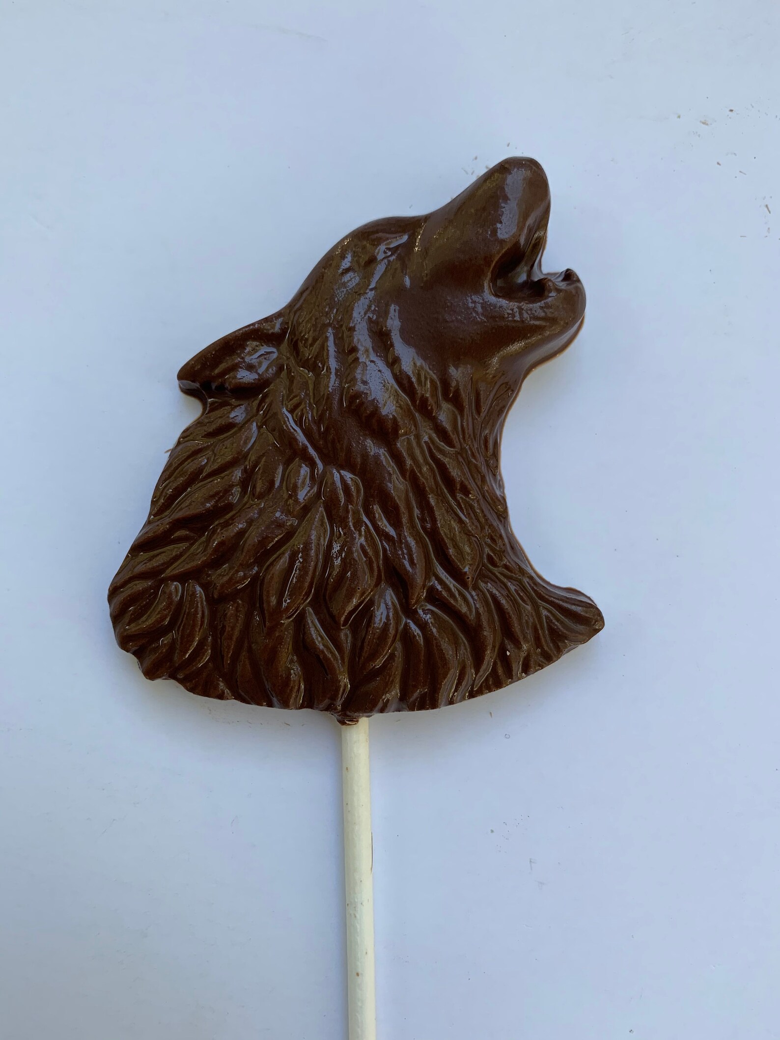 10 Wolf Chocolate Suckers Chocolate Wolf Candy Wolf Pops - Etsy