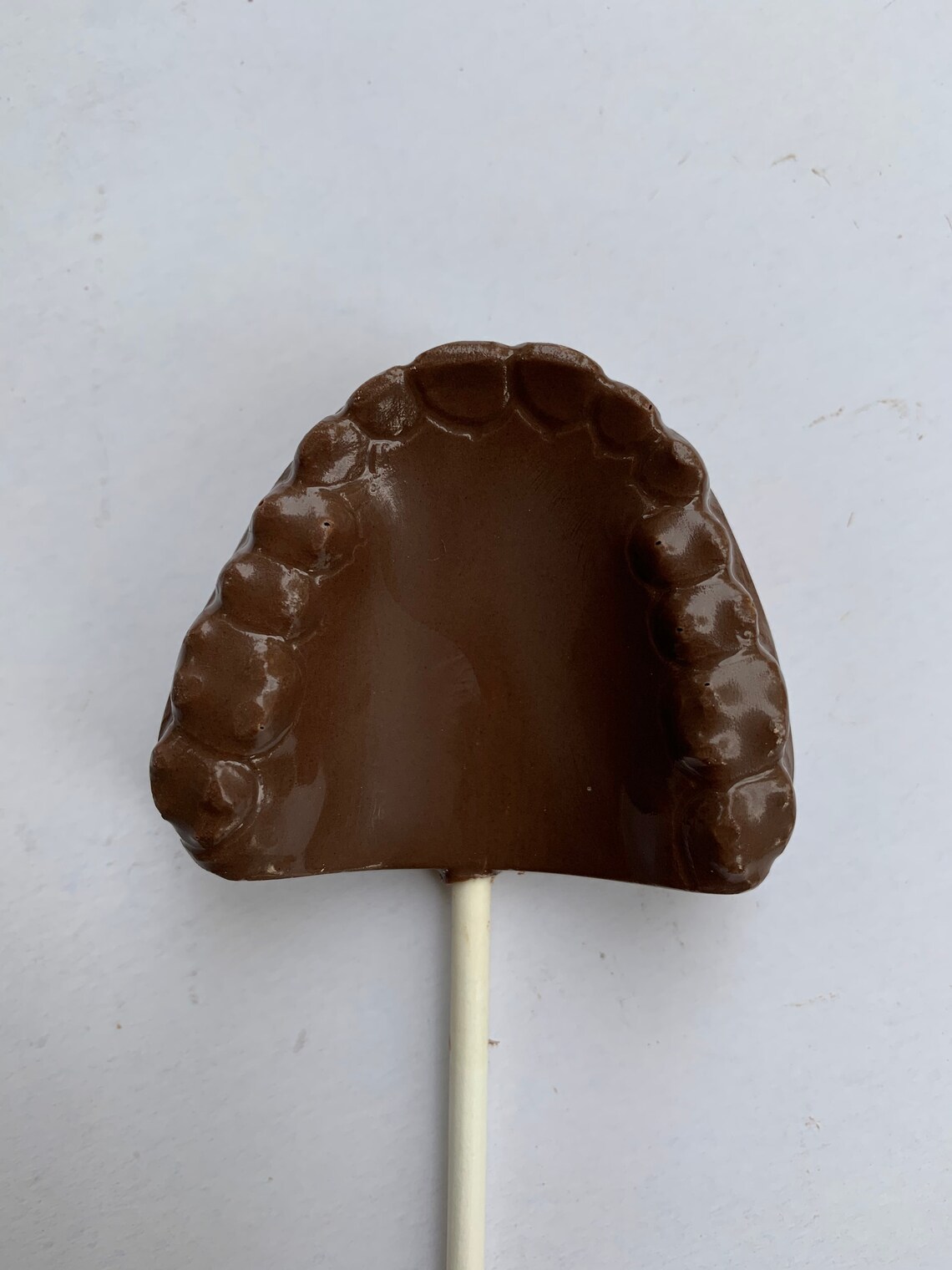 12 Chocolate Teeth Chocolate Suckers Chocolate Teeth Candy - Etsy