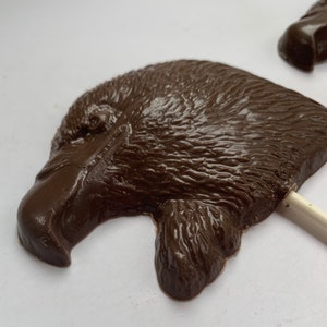 12 Eagle Chocolate Suckers Chocolate Eagle Candy Chocolate Eagle Pops ...