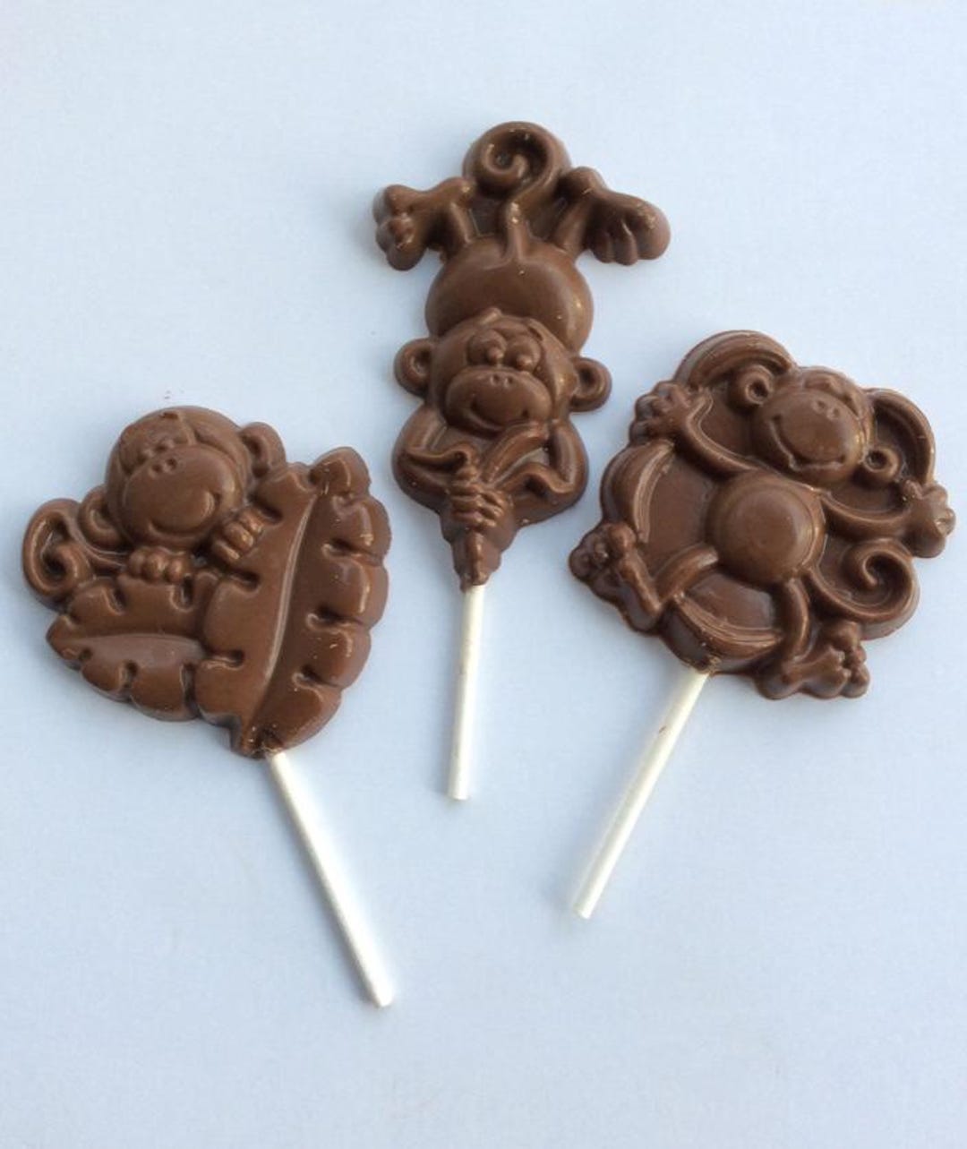 10 Monkey Chocolate Suckers Chocolate Monkey Candy Monkey Chocolate ...