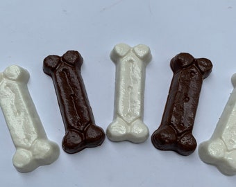 Dog Paw And Bone Chocolate Favors Etsy