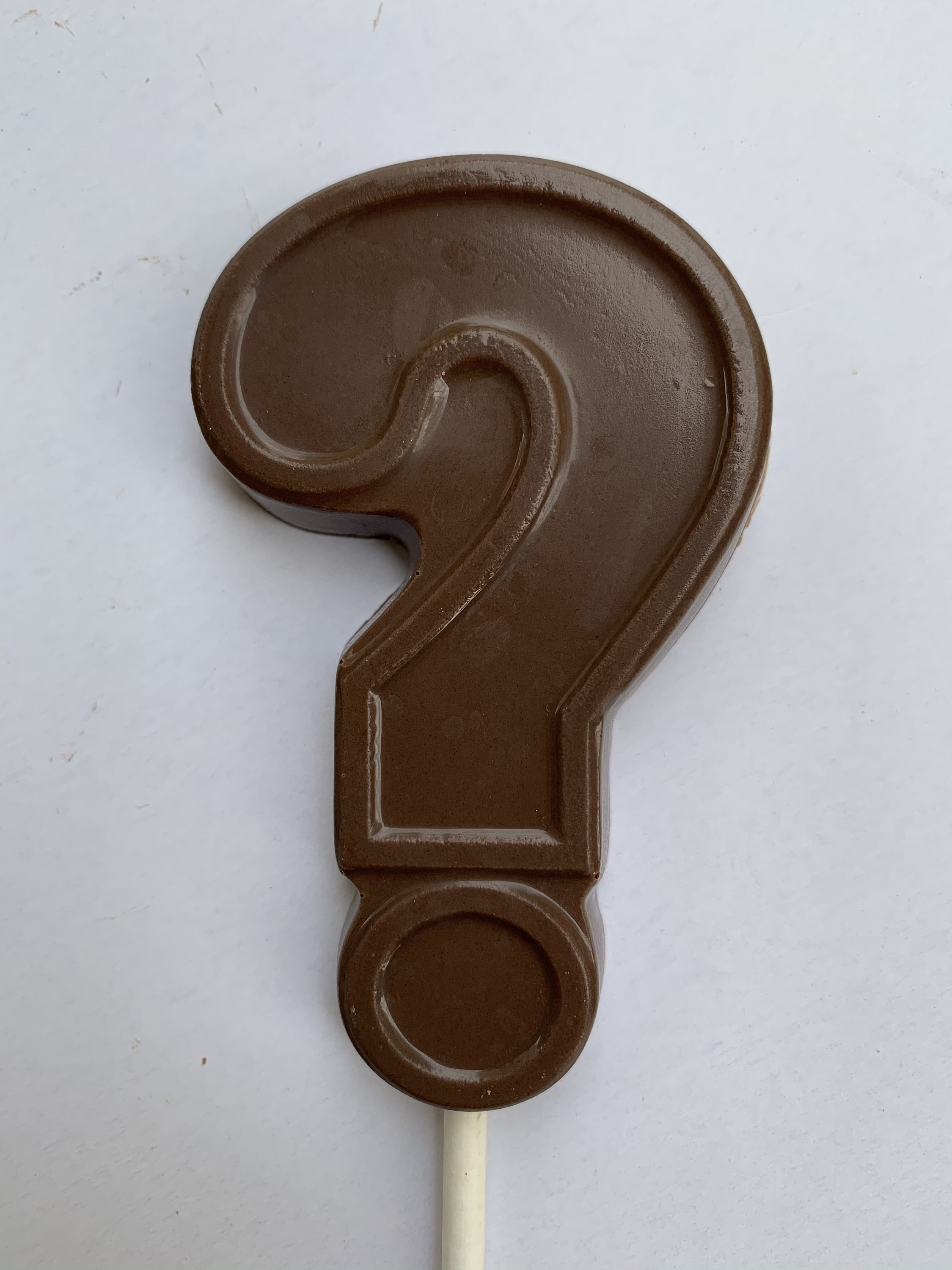 12 Question Mark Chocolate Suckers Chocolate Question Mark - Etsy