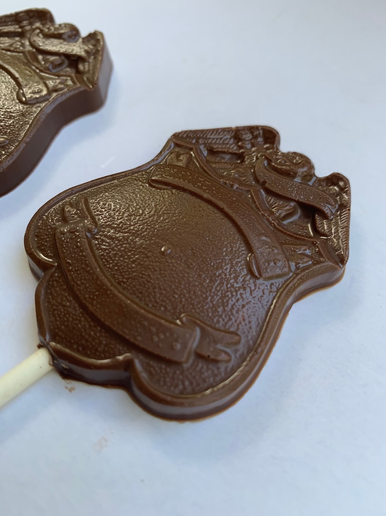 30 Chocolate Police Badge Pops Chocolate Police Badge Suckers Chocolate ...