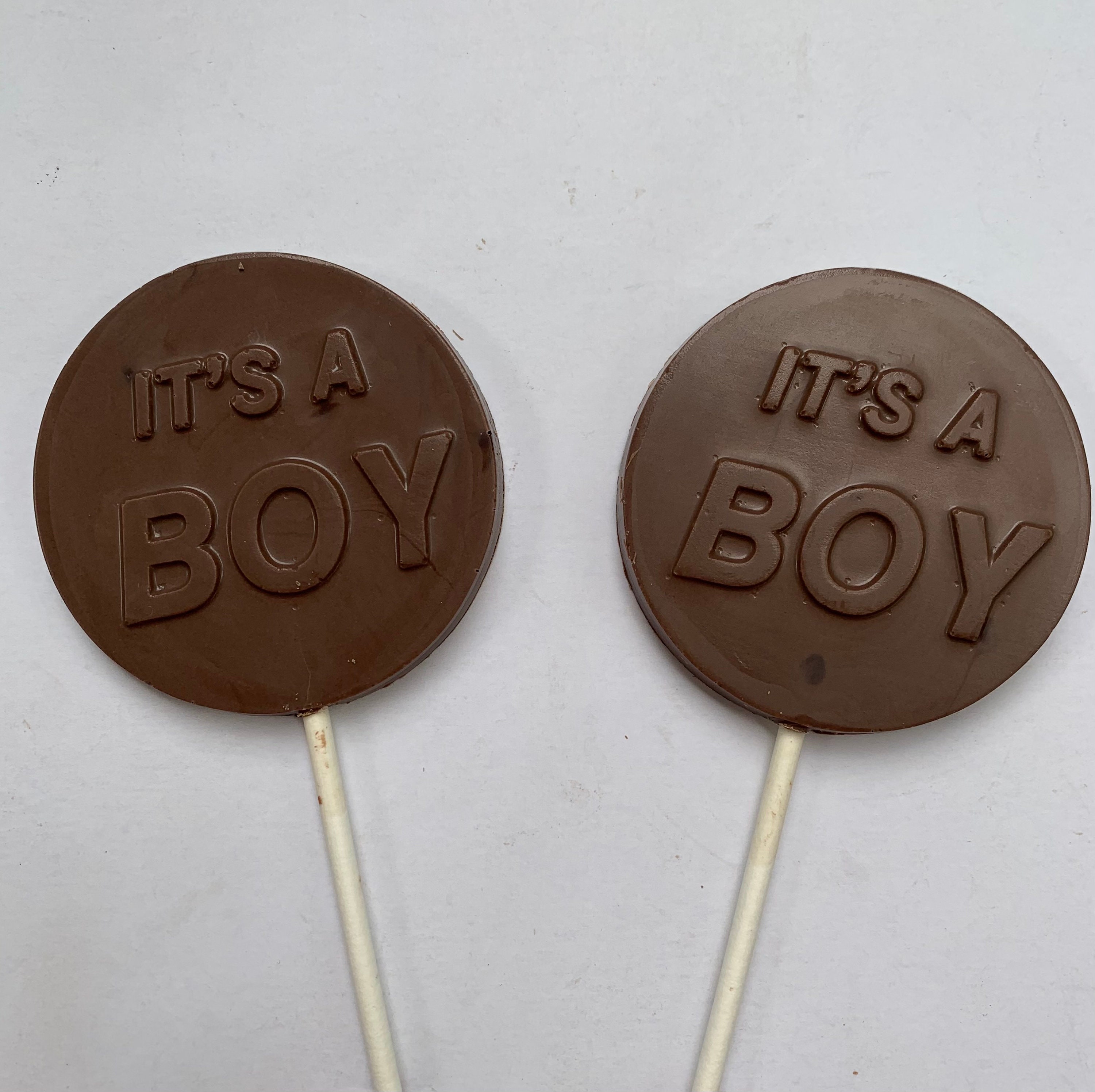 30 It's a BOY Chocolate Pops Chocolate It's a BOY - Etsy