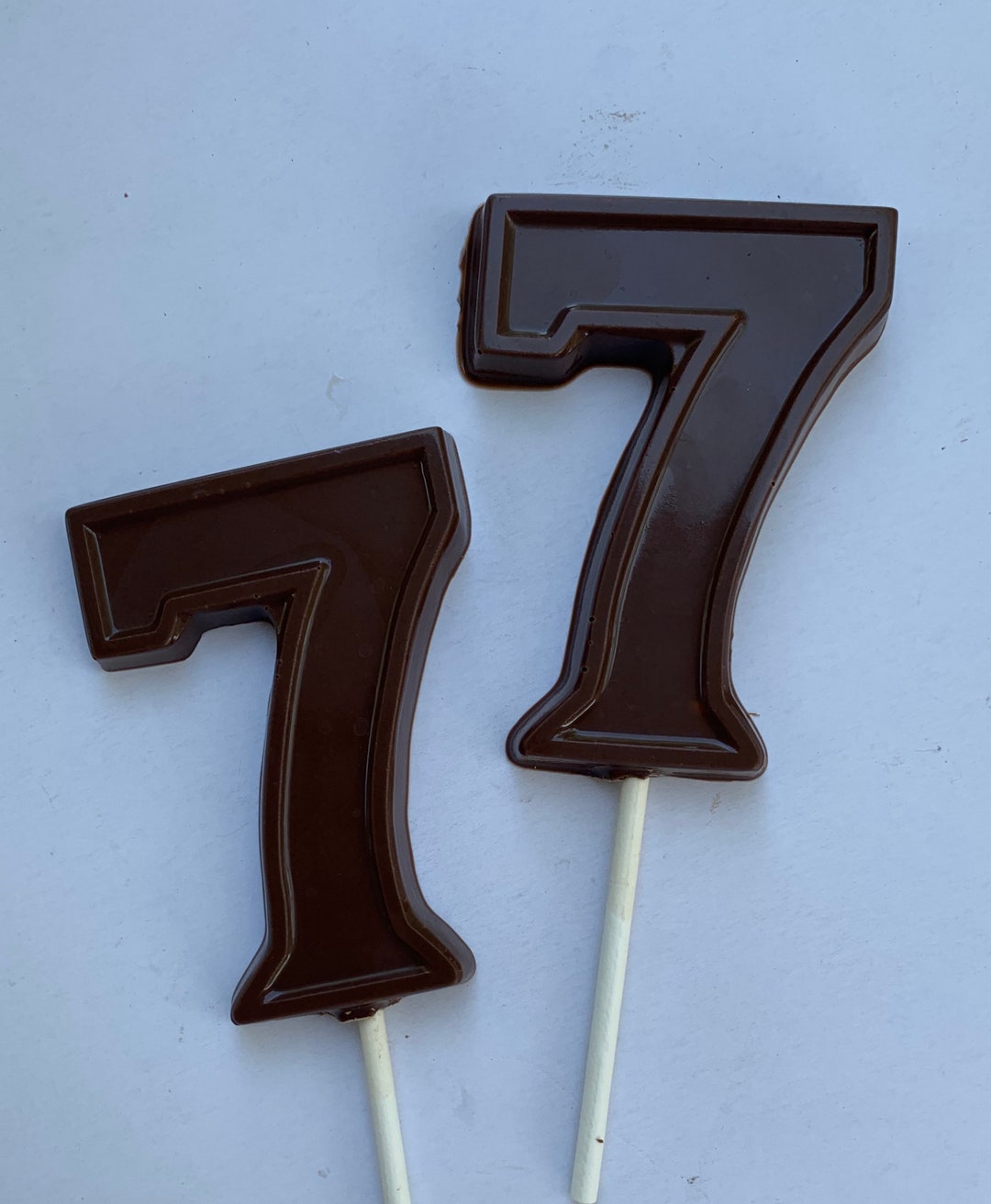10 7th Birthday Chocolate Pops Chocolate 7th Suckers Chocolate 7th ...