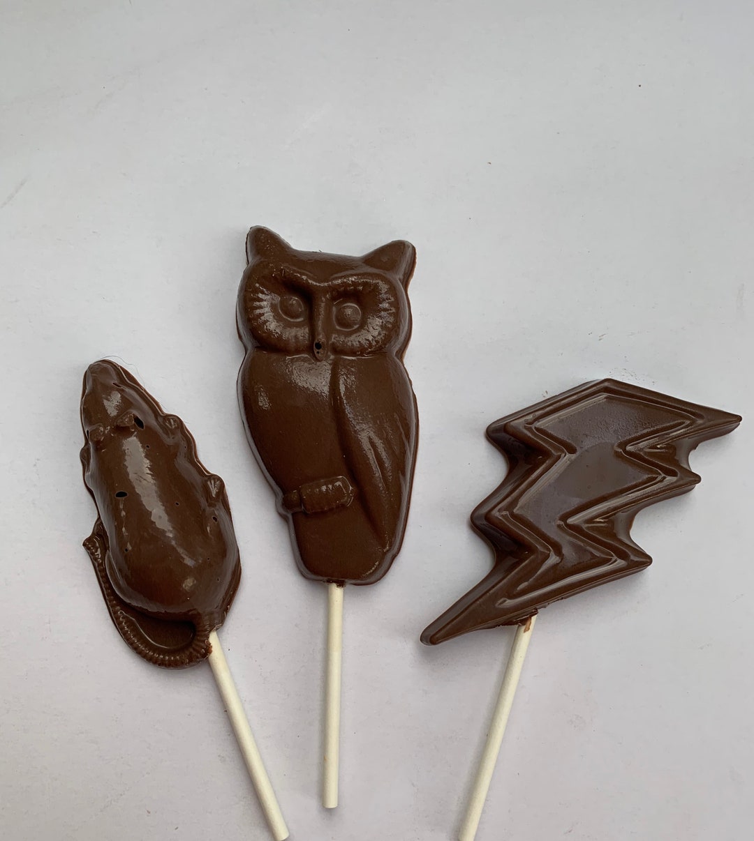 12 Chocolate Wizard Pops Chocolate Wizard Suckers Chocolate Wizard ...